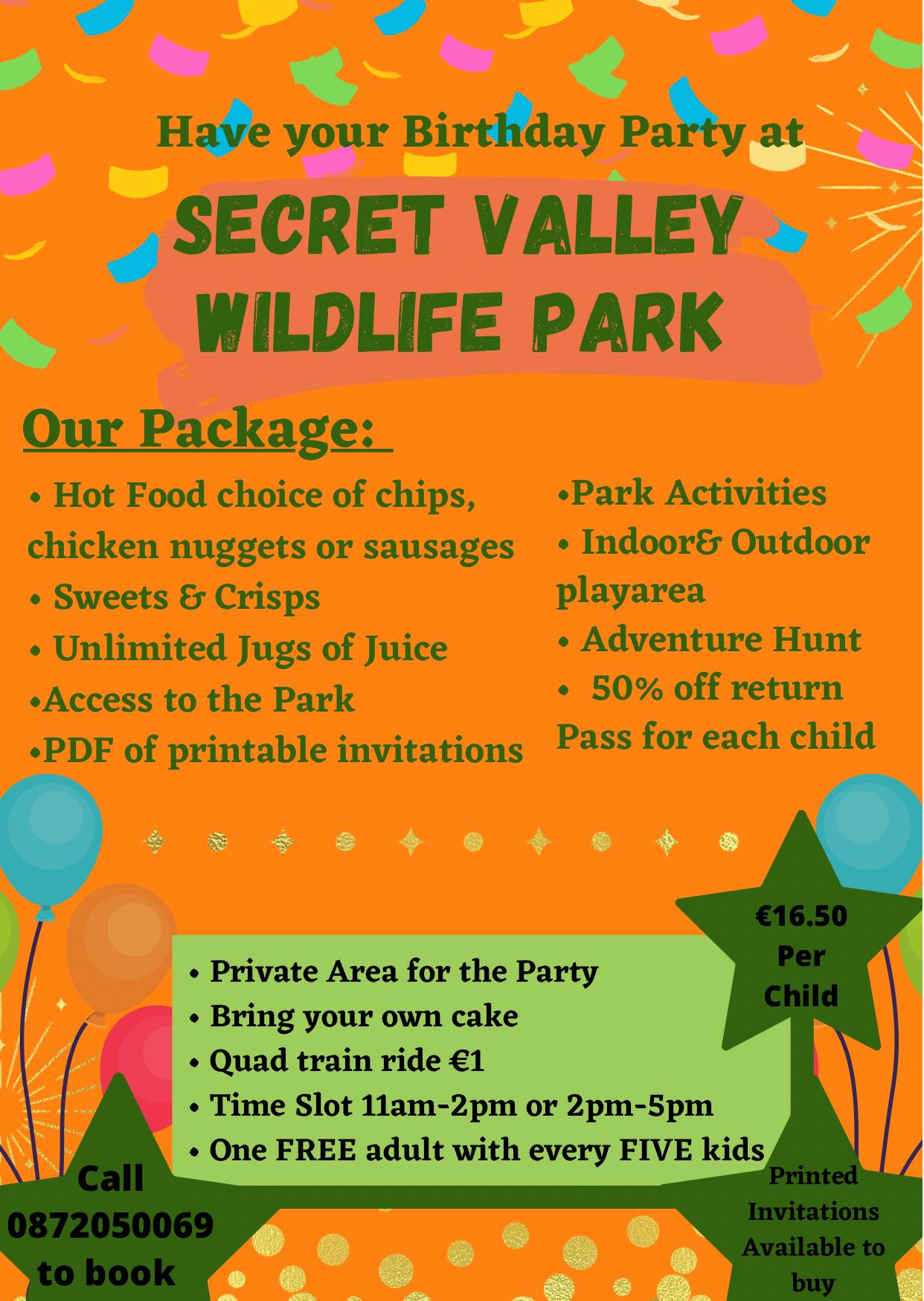 Cafe Secret Valley Wildlife Park Zoo